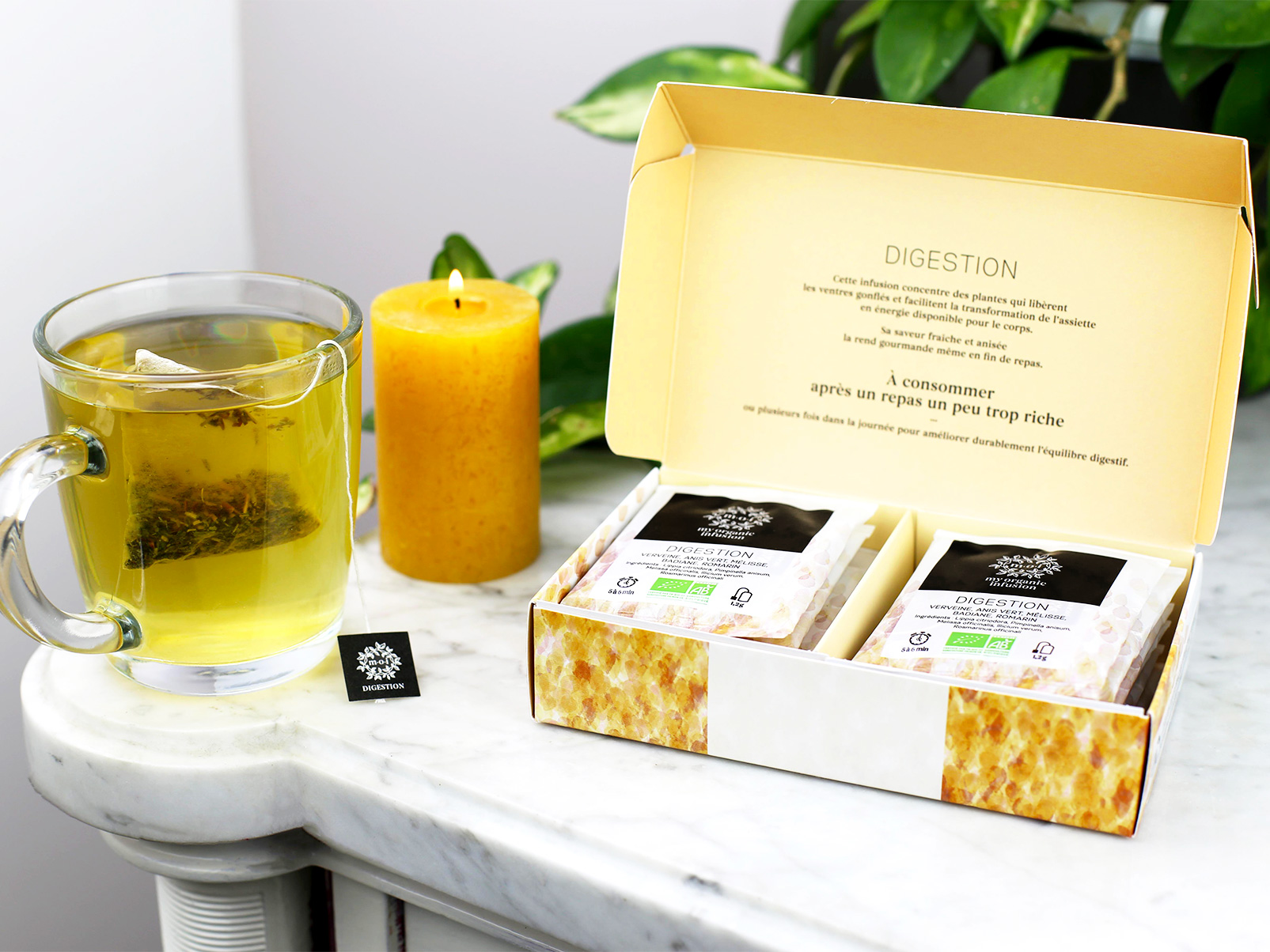 Infusion DIGESTION bio 12 infusettes - My Organic Infusion