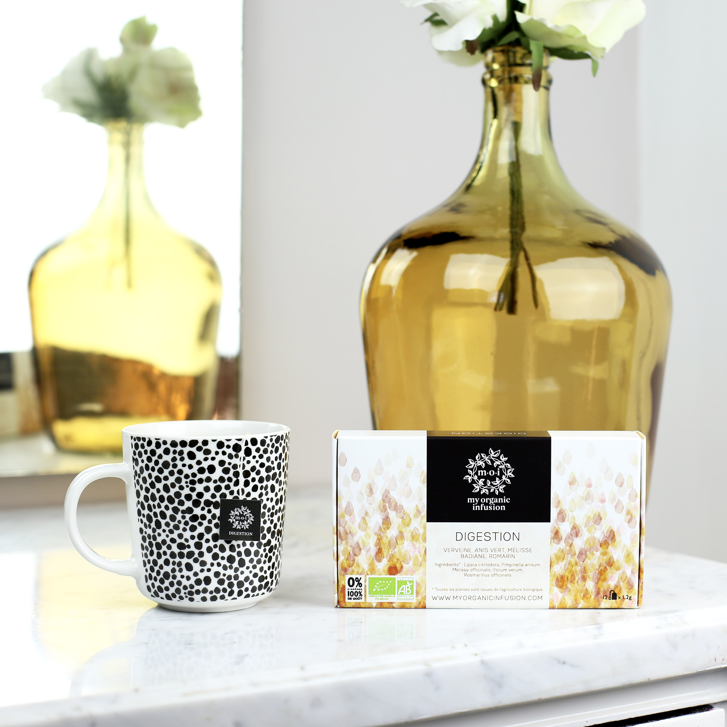 Infusion DIGESTION bio 12 infusettes - My Organic Infusion